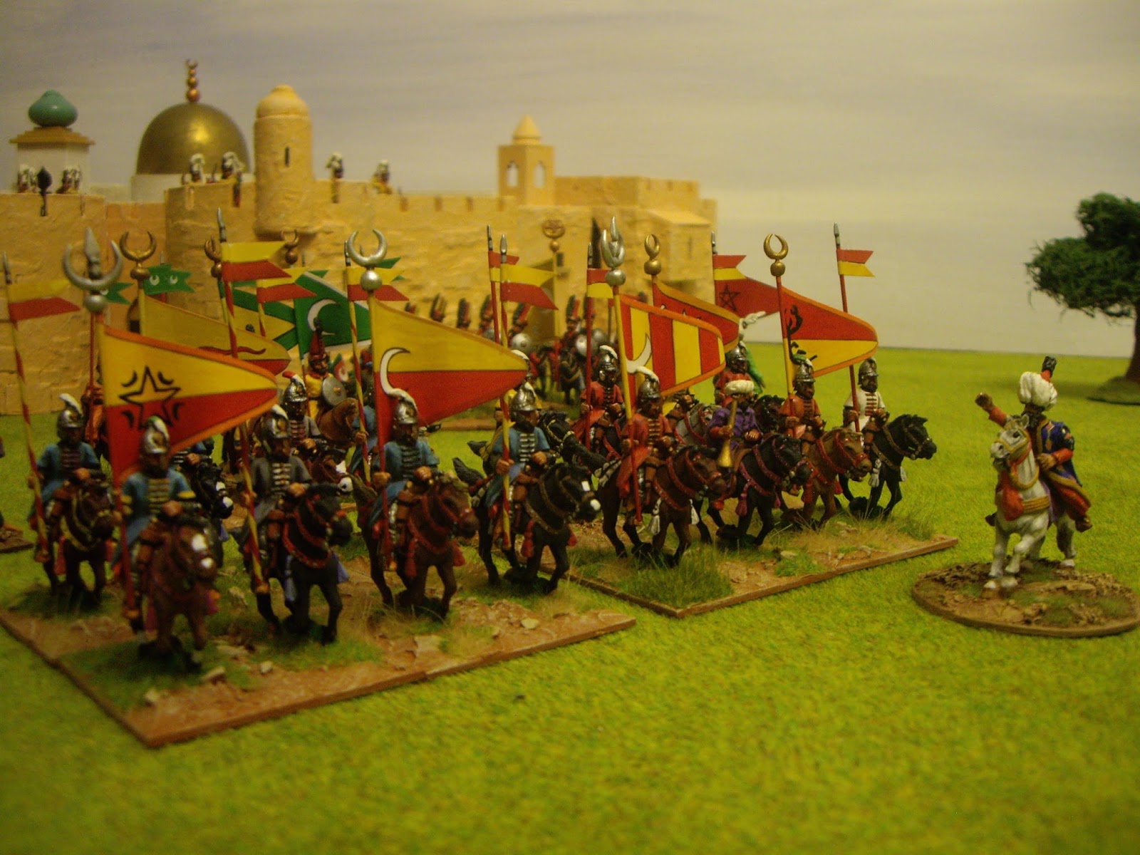 Scimitar and Crescent Wargames: Ottoman Guard Cavalry receive new ...