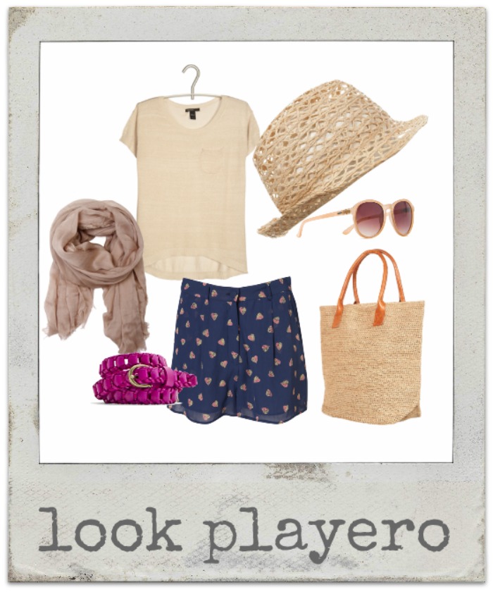 Un look casi playero