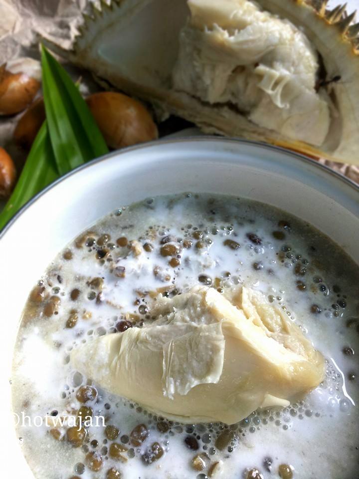 Hot Wajan: Bubur Kacang Hijau Durian