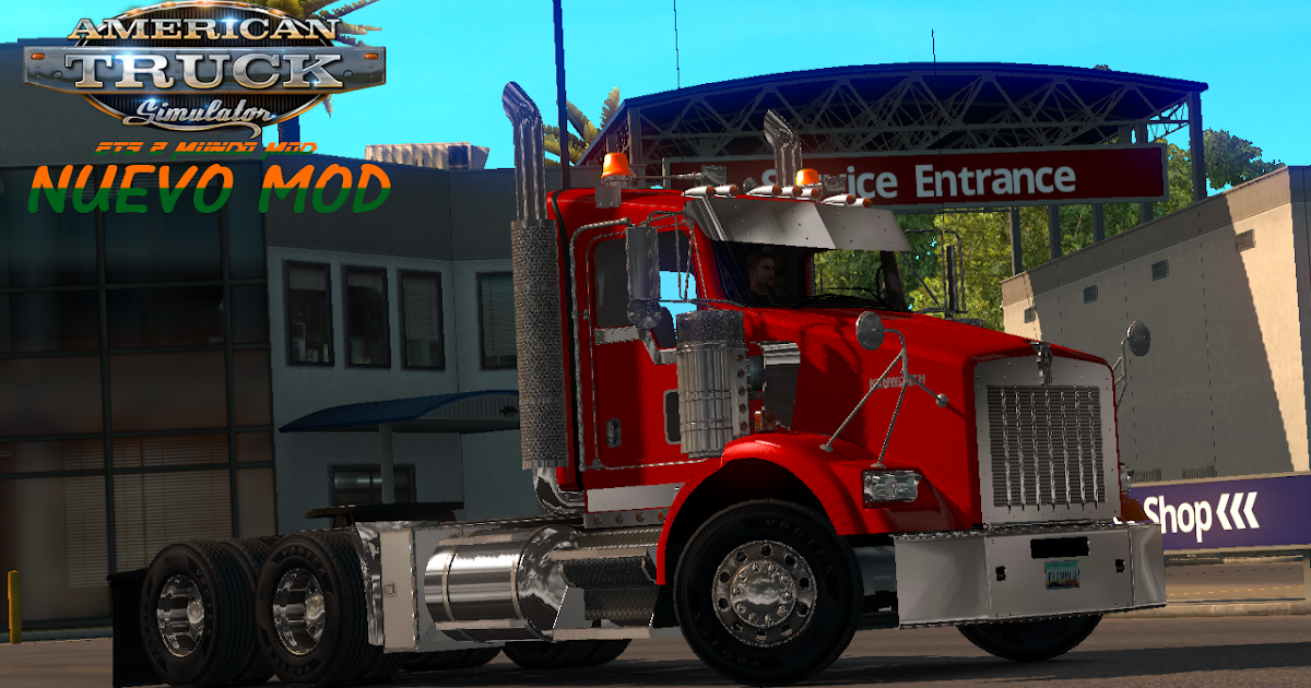 Tractocamión Kenworth T800 Edit (Versión 2.0) - ETS 2 Mundo Mod