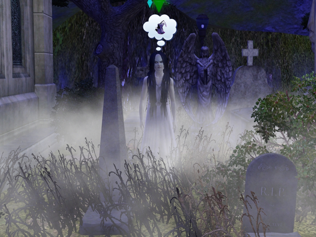 sims 3 news and more: Cemetery (Community Lot)