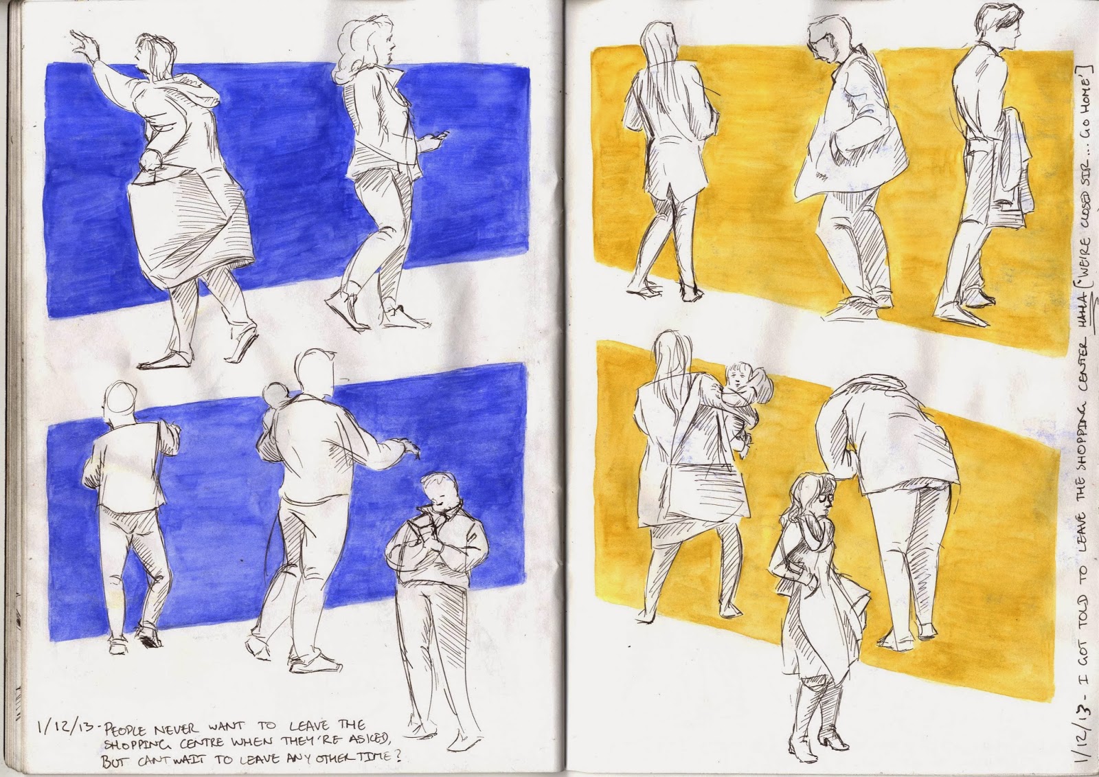 Reg Isaac: CalArts Sketchbook submission 2014