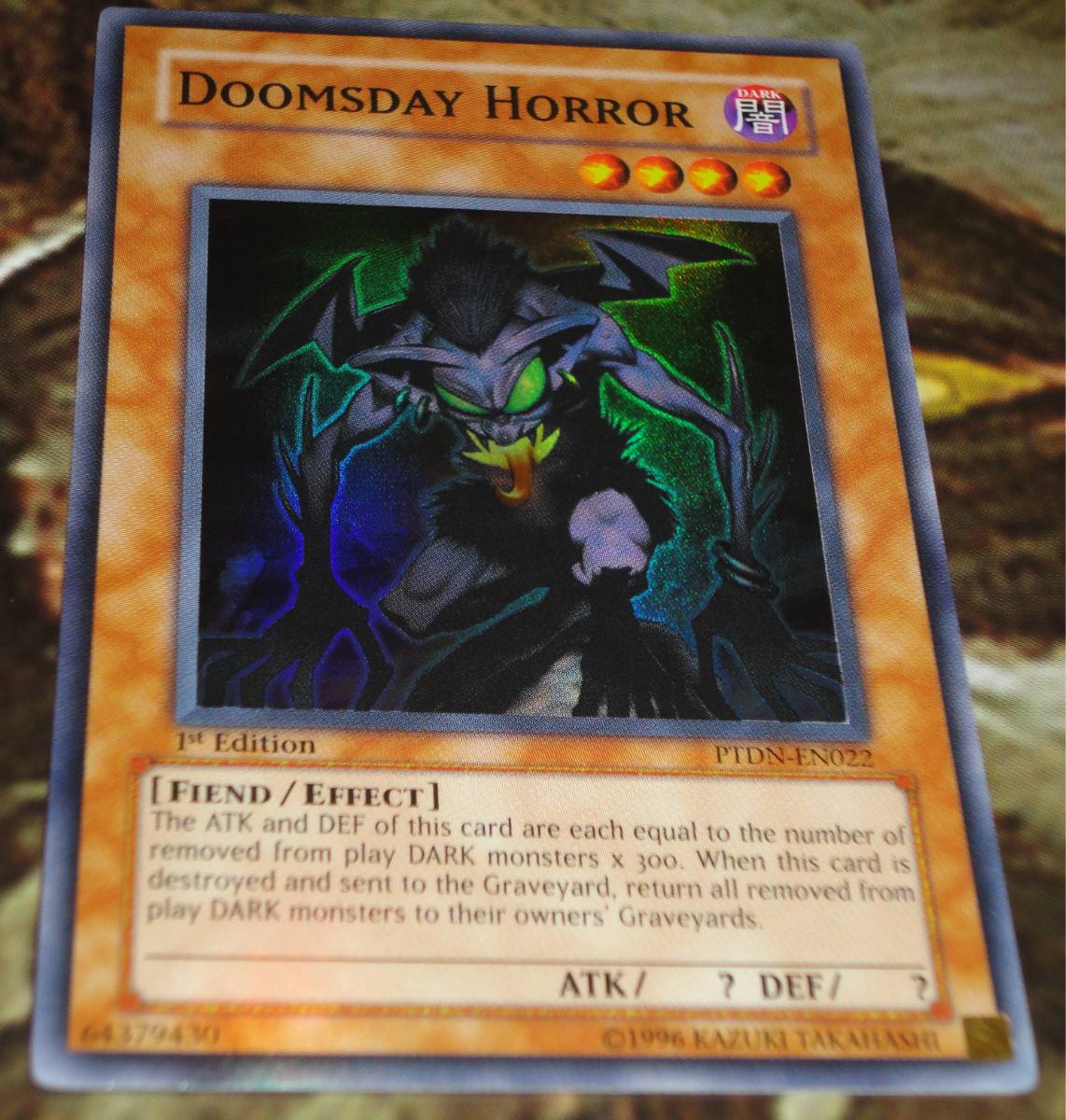 Dueling Network En Español: Análisis de la Carta #1: Doomsday Horror