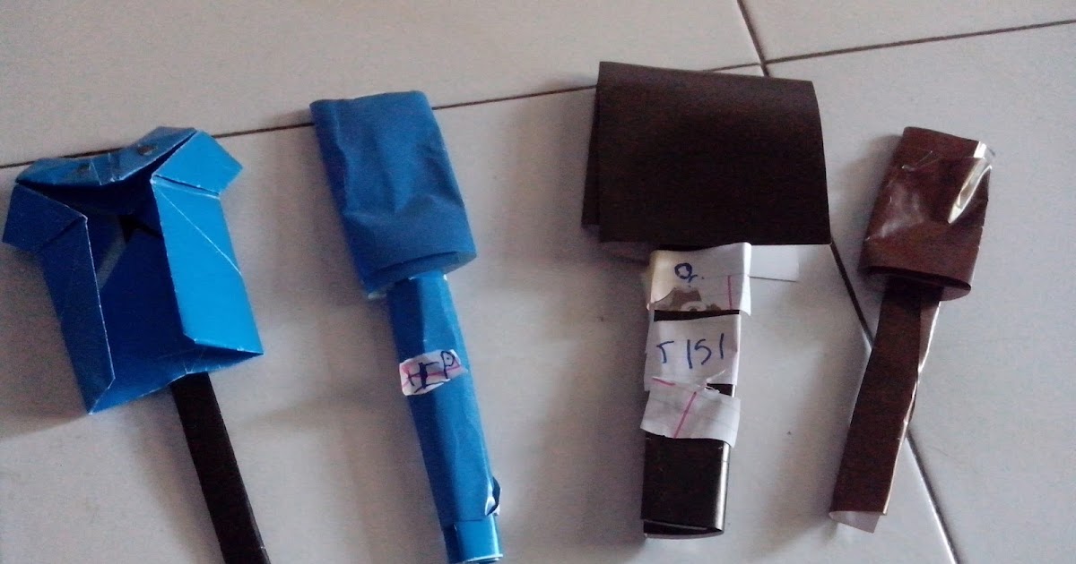 Bikin orang-orangan dari Kertas Origami