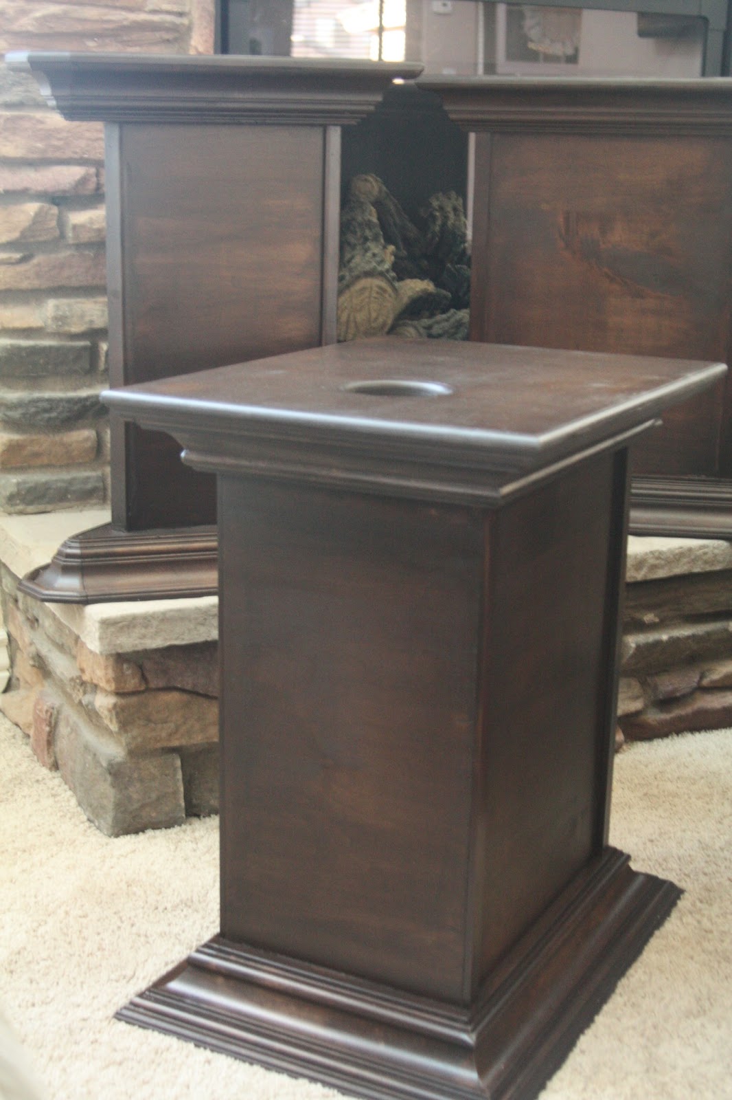 Boxworx Cabinetry & Design LLC: Custom Lounge side tables with built in ...