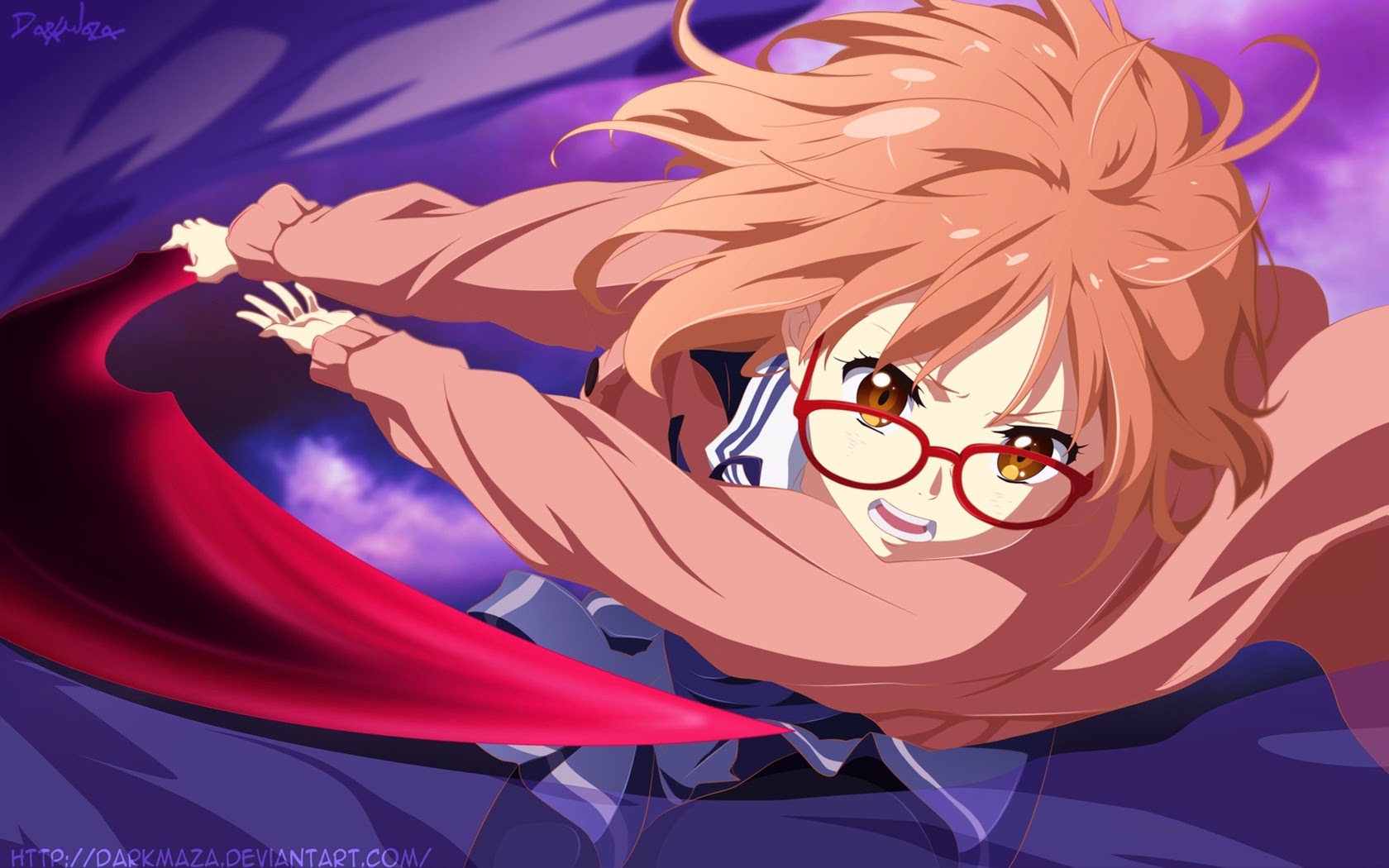 Kuriyama Mirai Blood Sword a810 HD Wallpaper
