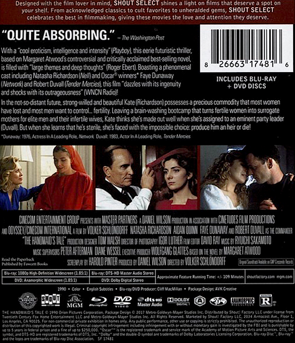 blu-ray and dvd covers: SHOUT FACTORY SHOUT SELECT BLU-RAYS: #1 THE ...