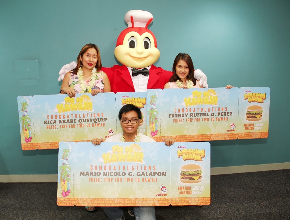 Truly an Amazing Aloha as Jollibee takes two winners to to Hawaii ...
