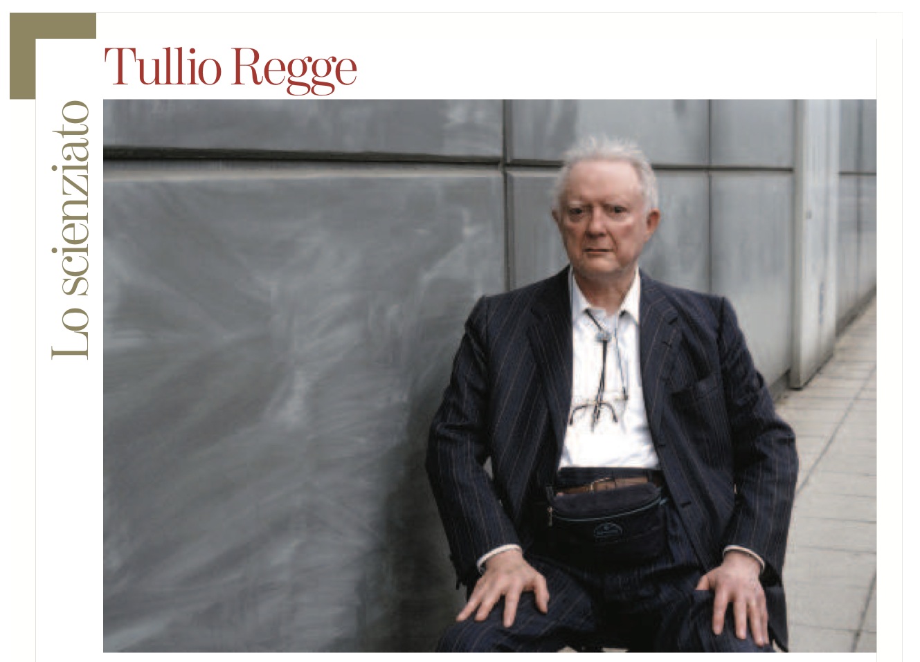 Fascetta Nera: I preferiti di: Tullio Regge