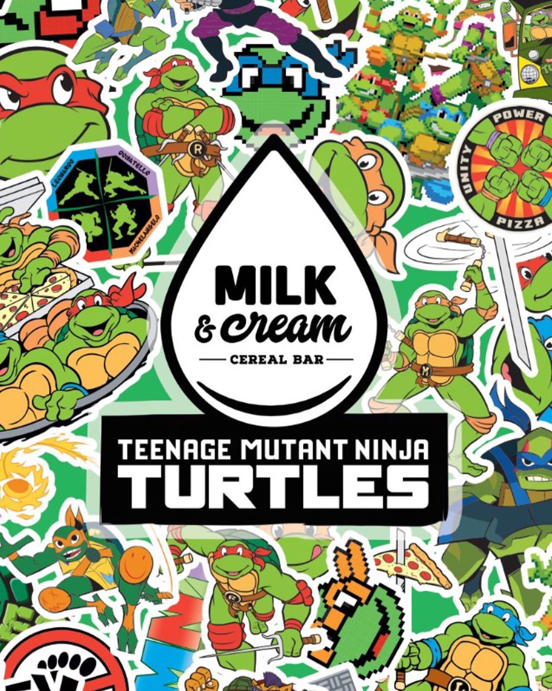 NickALive!: Milk & Cream Celebrates 'Teenage Mutant Ninja Turtles' with ...