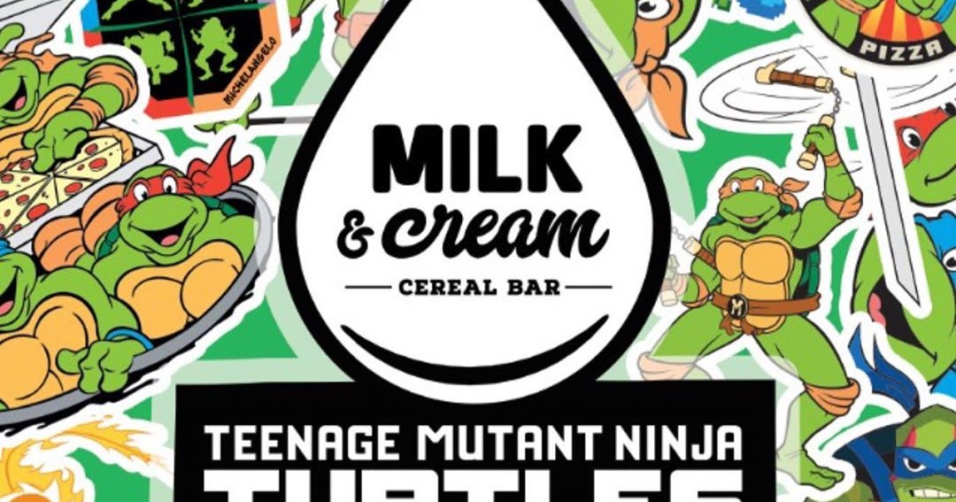NickALive!: Milk & Cream Celebrates 'Teenage Mutant Ninja Turtles' with ...