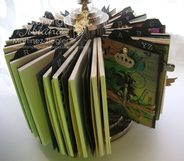 Stamping with Bibiana: ATC Tutorial in 4 Steps