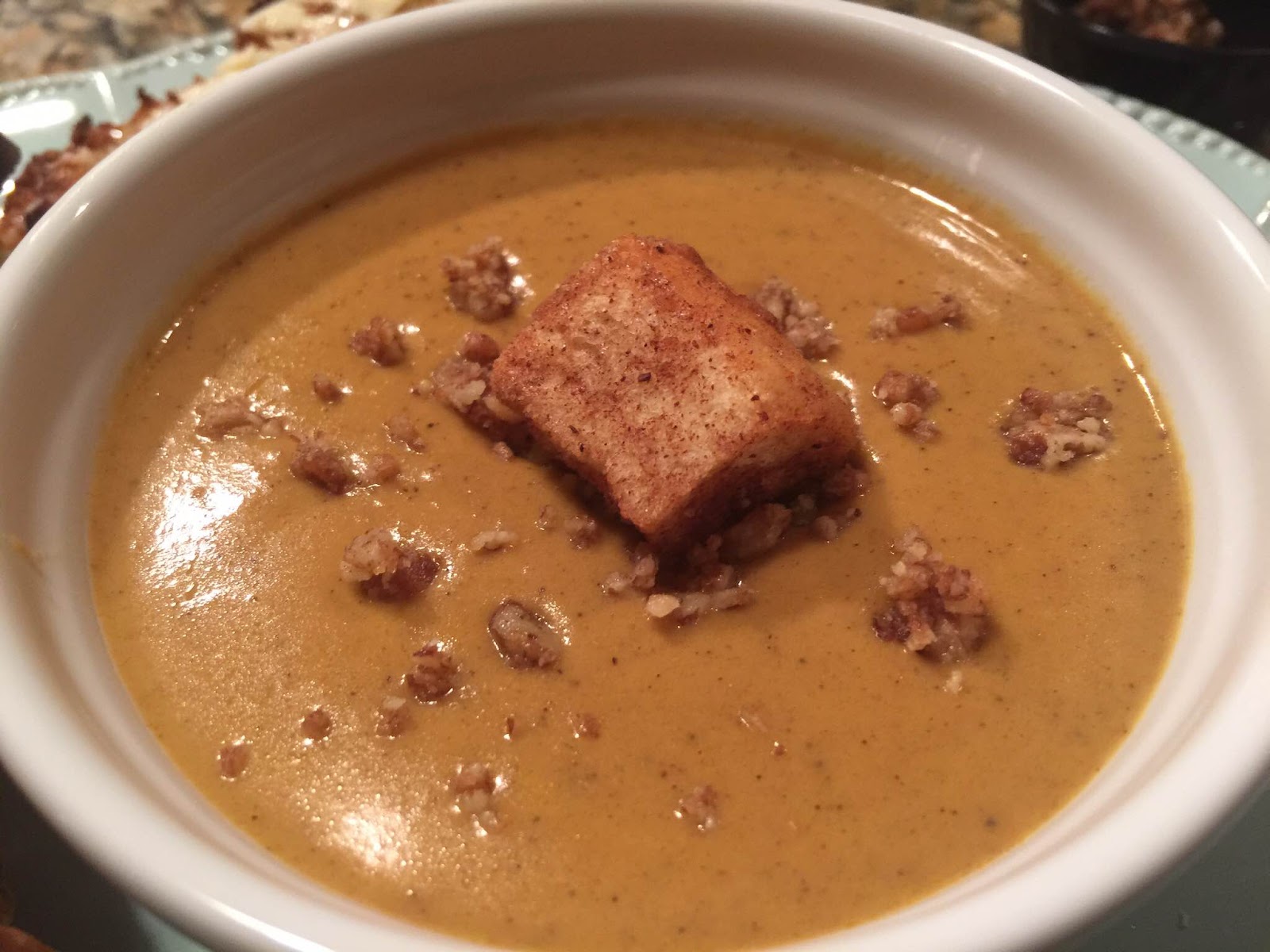Kitchen Cheetahs: Copy Cat Kneader's Autumn Bisque Soup