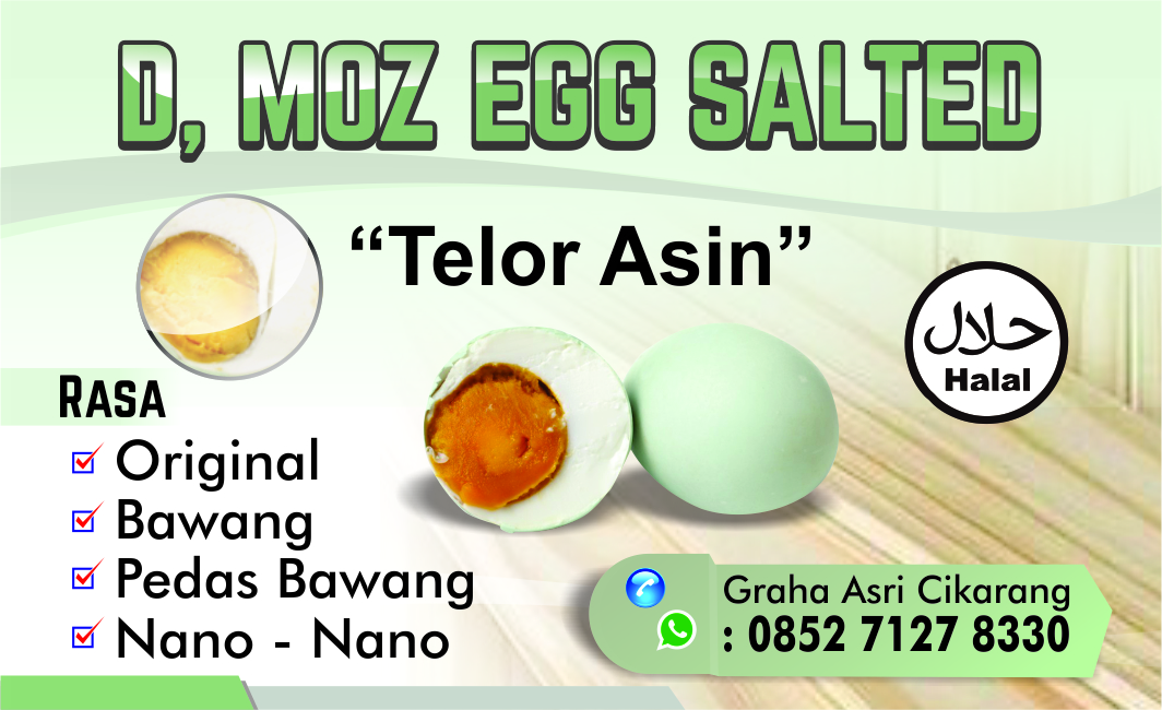 KARTU NAMA TELUR - Agen87