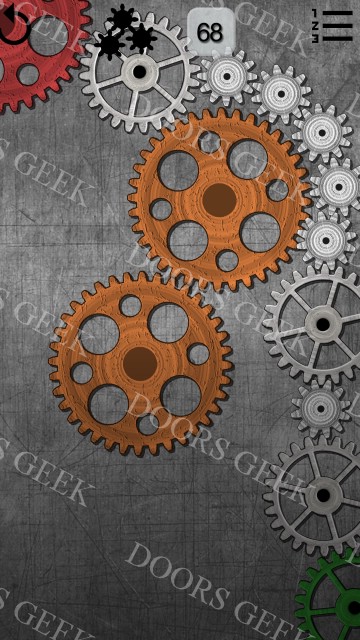 Gears Logic Puzzles Level 68 Solution ~ Doors Geek