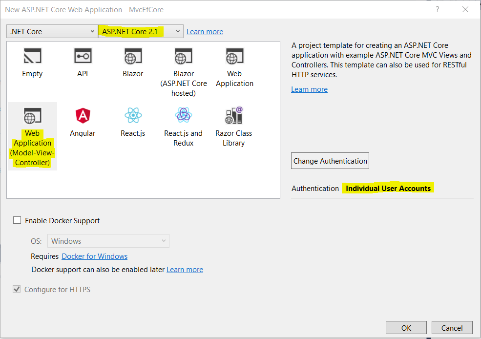 Medhat Elmasry: ASP.NET Core 2.1 MVC Code 1st Development with EF in Visual Studio