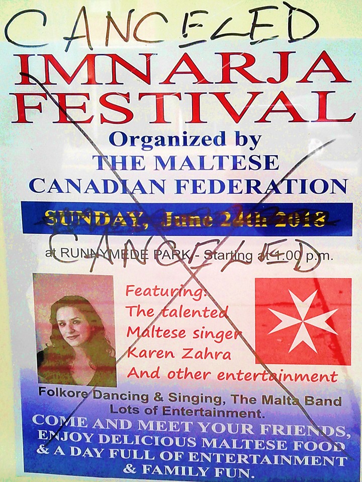 The Arts Junction: Toronto Maltese Festival Imnarja: June 24