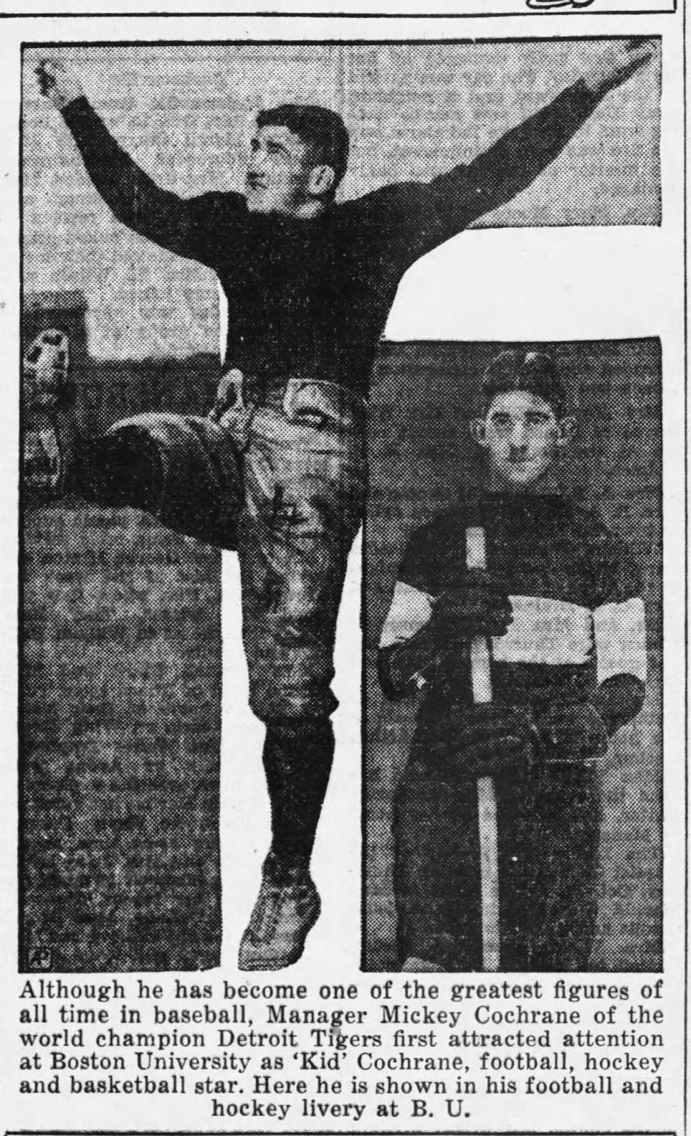 April 6, 1903 - Gordon "Mickey" Cochrane was born. Do you know who he was?