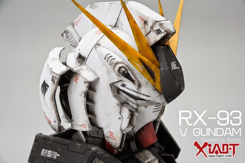 Custom Build: Magic Toys 1/35 RX-93 nu Gundam Head Display with LED