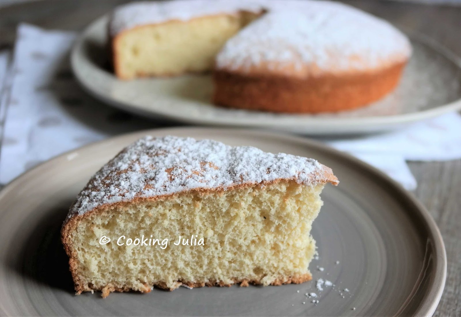 COOKING JULIA : BISCUIT DE SAVOIE