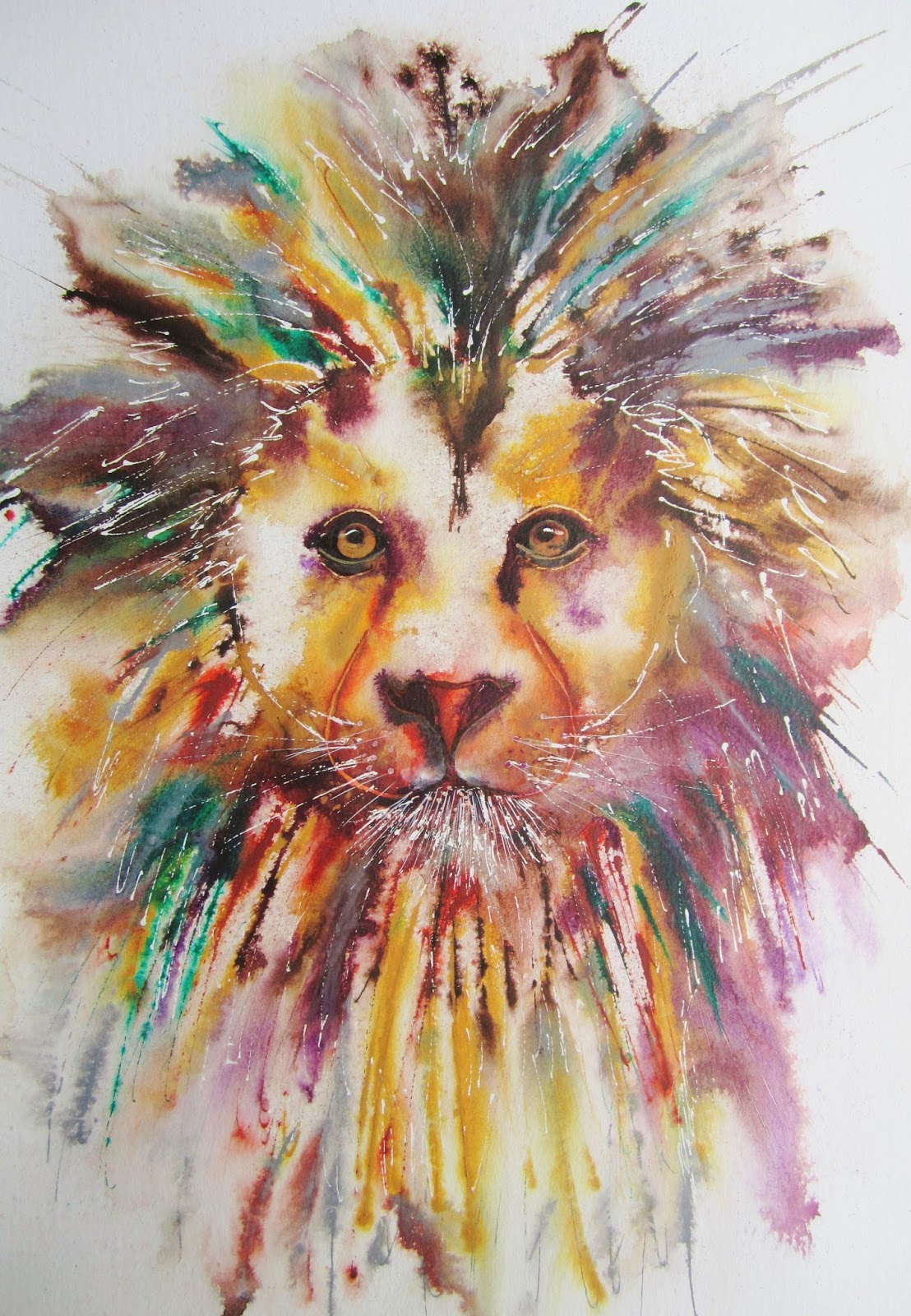 Lynn Norton: Acrylic Inks