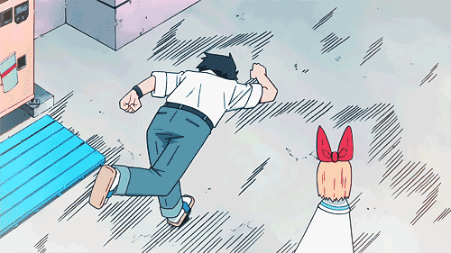 Anime Run Gif