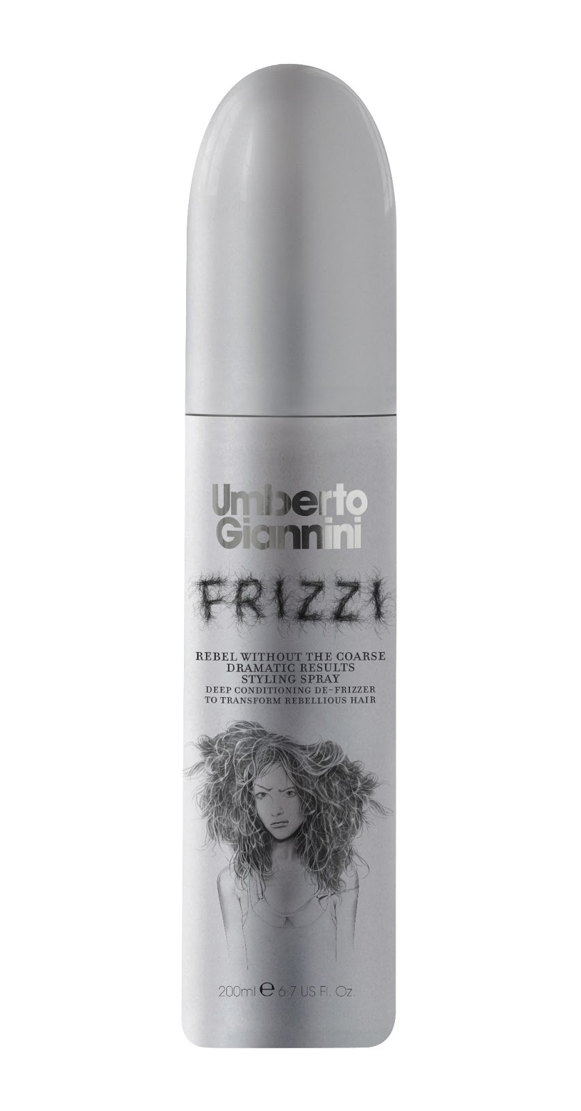 frumpy to funky: Umberti Giannini Frizzi Hair Products - Damp Is the Enemy