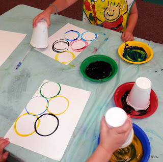 Tippytoe Crafts: Olympic Rings