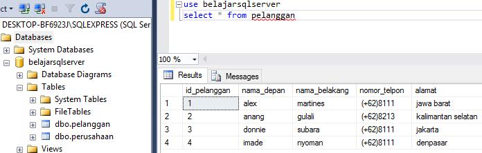 Union Except Intersect Table MS SQL Server - NYOK NGODING