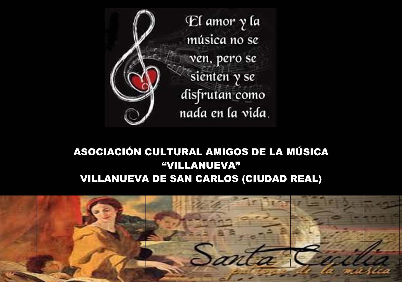 BANDA DE MÚSICA "VILLANUEVA".: FELIZ DÍA DE SANTA CECILIA