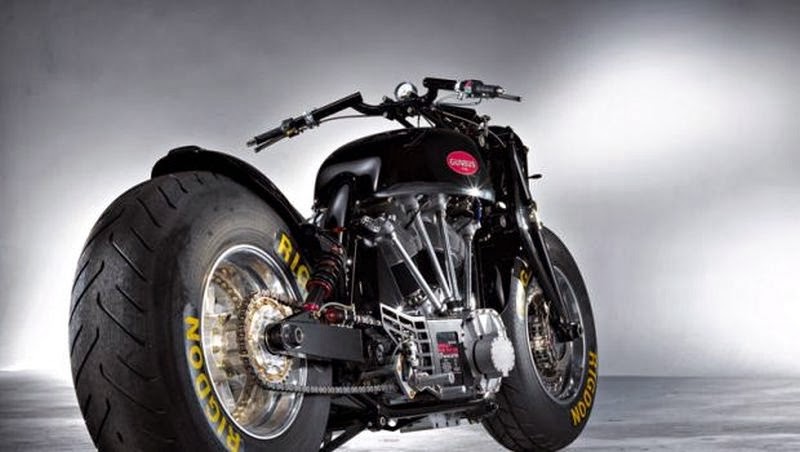 Tecnoneo: Gunbus 410 de 6730cc moto de grandes dimensiones