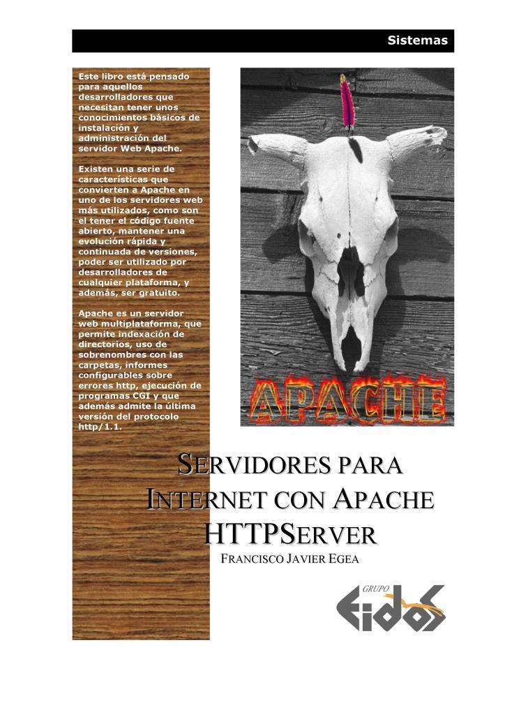Servidores para Internet con Apache HTTPServer – EIDOS | Free Libros