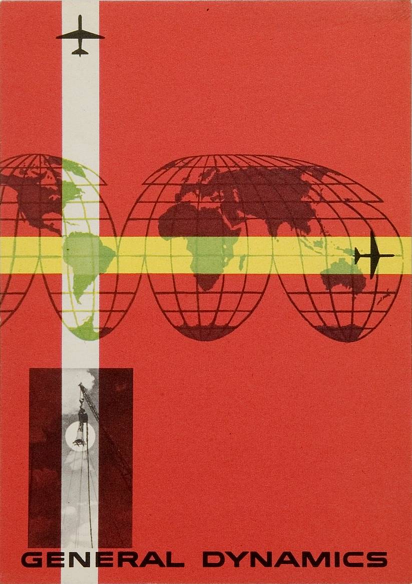 Past Print: Mid-century General Dynamics posters designed by Erik Nitsche