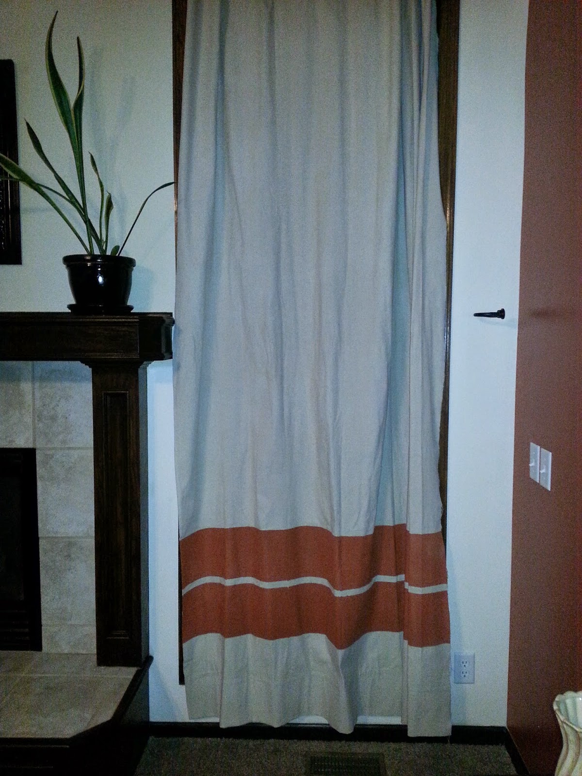 DIY Is My Happy Place: New Sew Drop Cloth Curtains