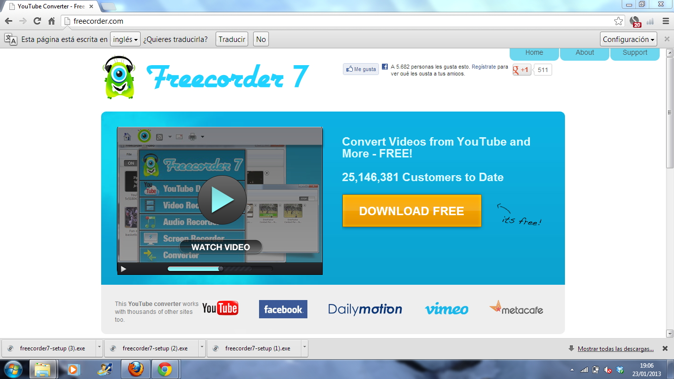 PONTE EN FORMA 14: FREECORDER 7