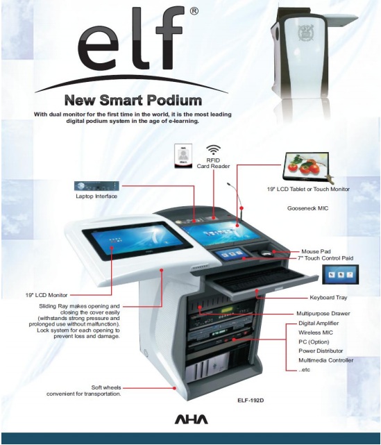 Digital Podiums: Digital Rostrum/Digital lectern/Wooden Digital Podium ...