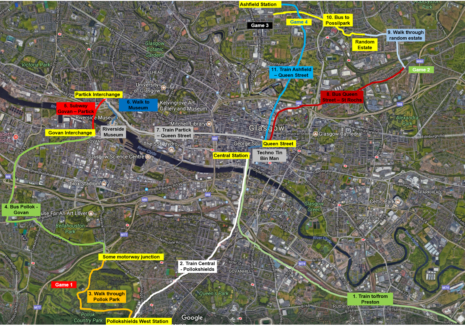 Chronicles of the Berkshire Pig: Glasgow Ranger