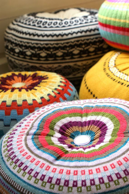 HOME & GARDEN: 50 idées pour mettre des poufs dans sa déco