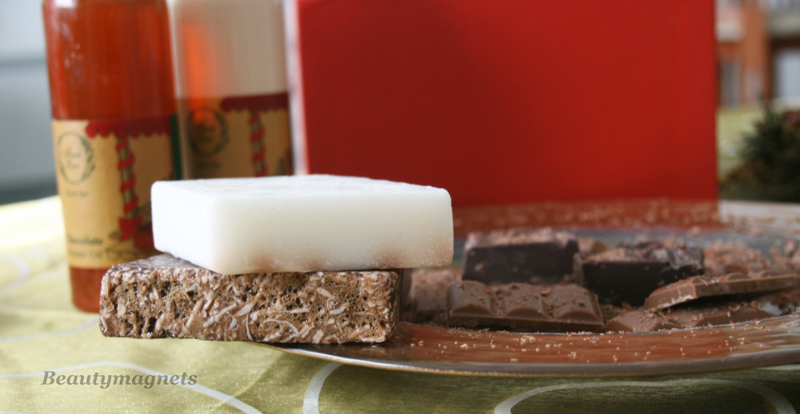 Beautymagnets: Fresh Line Chocolate & Vanilla Set: a box full of treats