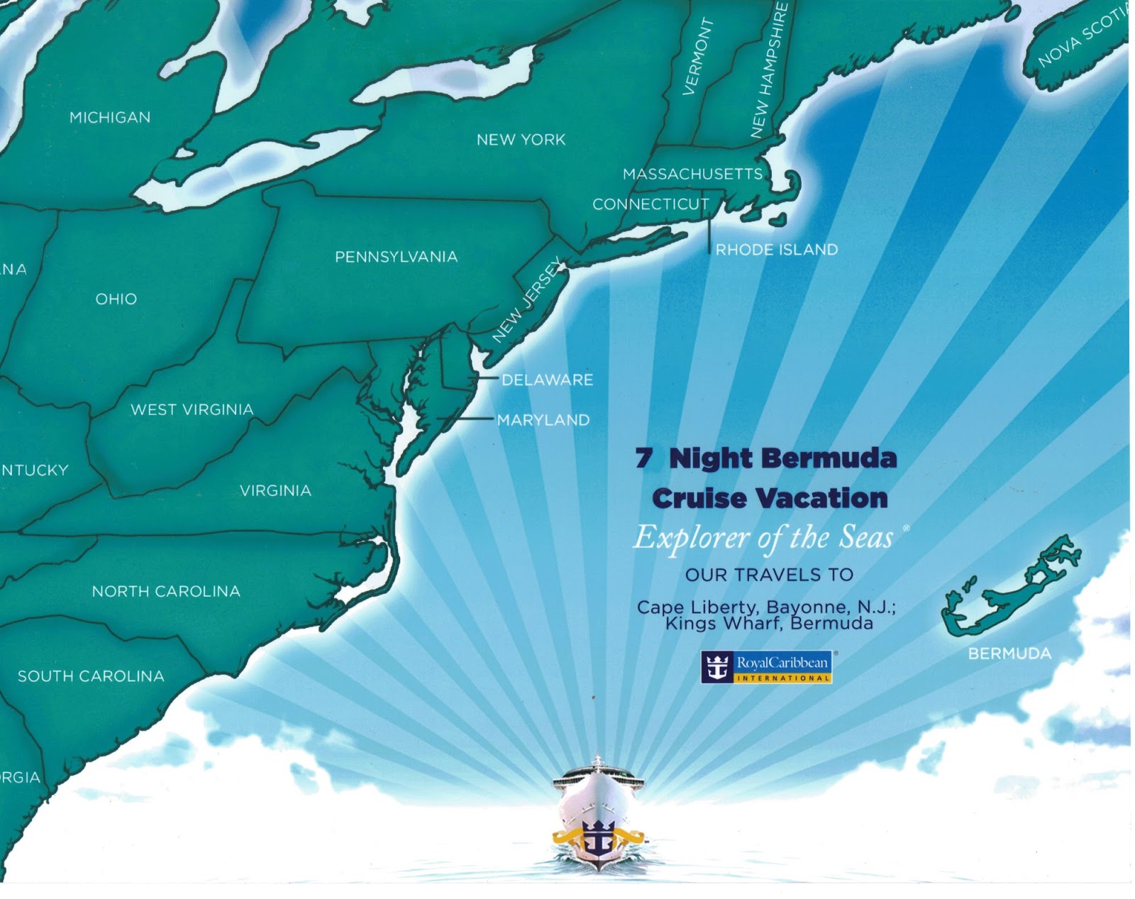 Paul Davis On Crime: Ahead Of the Storm: A Cruise To Bermuda