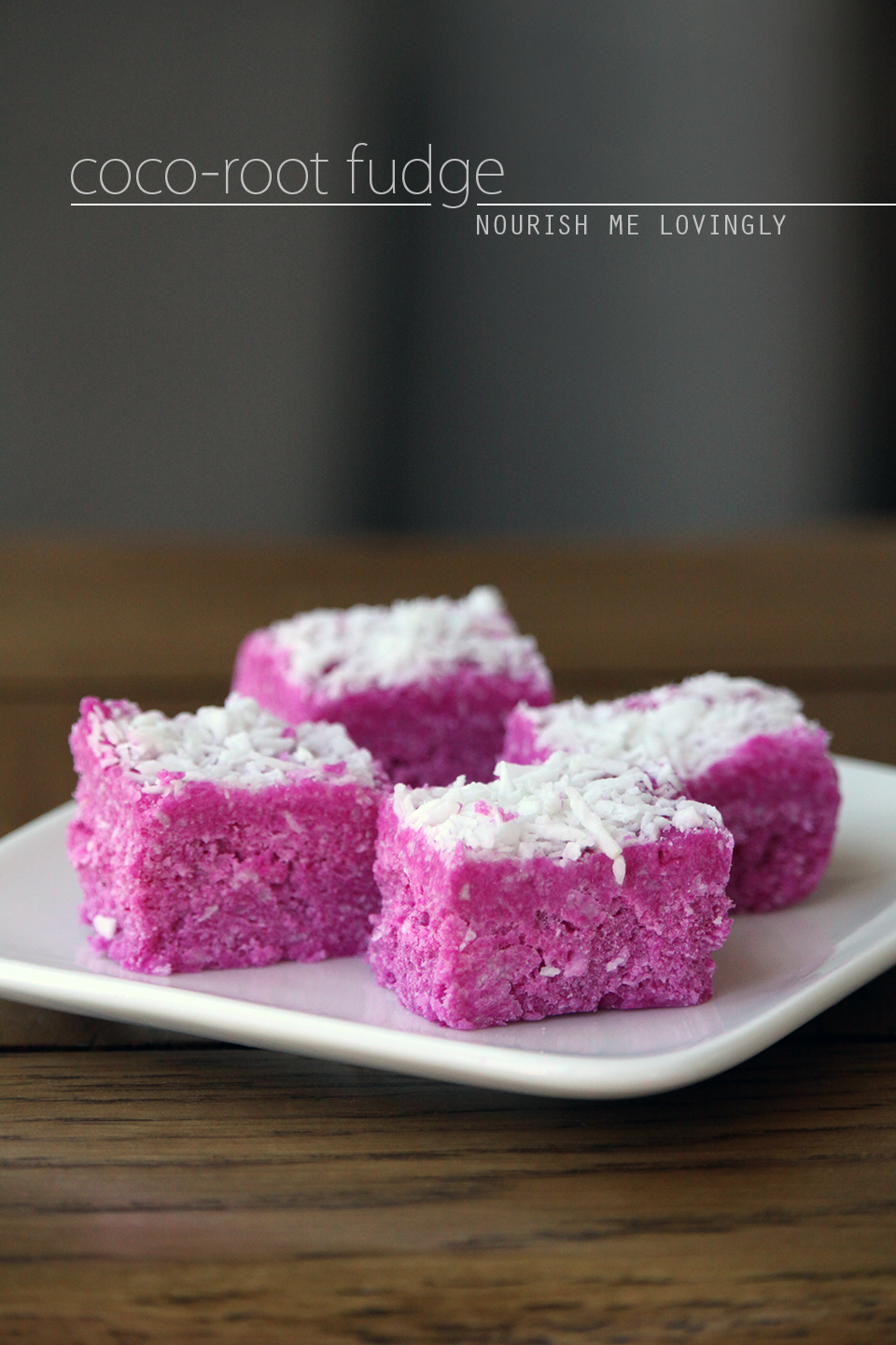 Nourish me lovingly: Coco-root fudge (AIP)