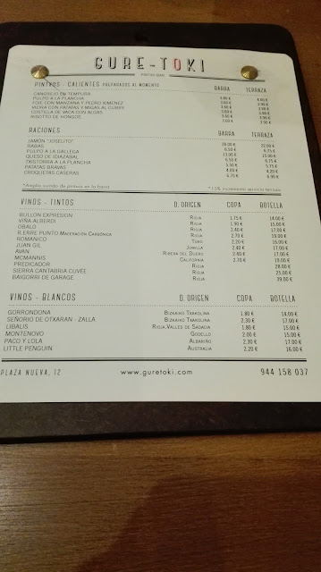 GULA GASTRONÓMICA: GURE TOKI (BILBAO)