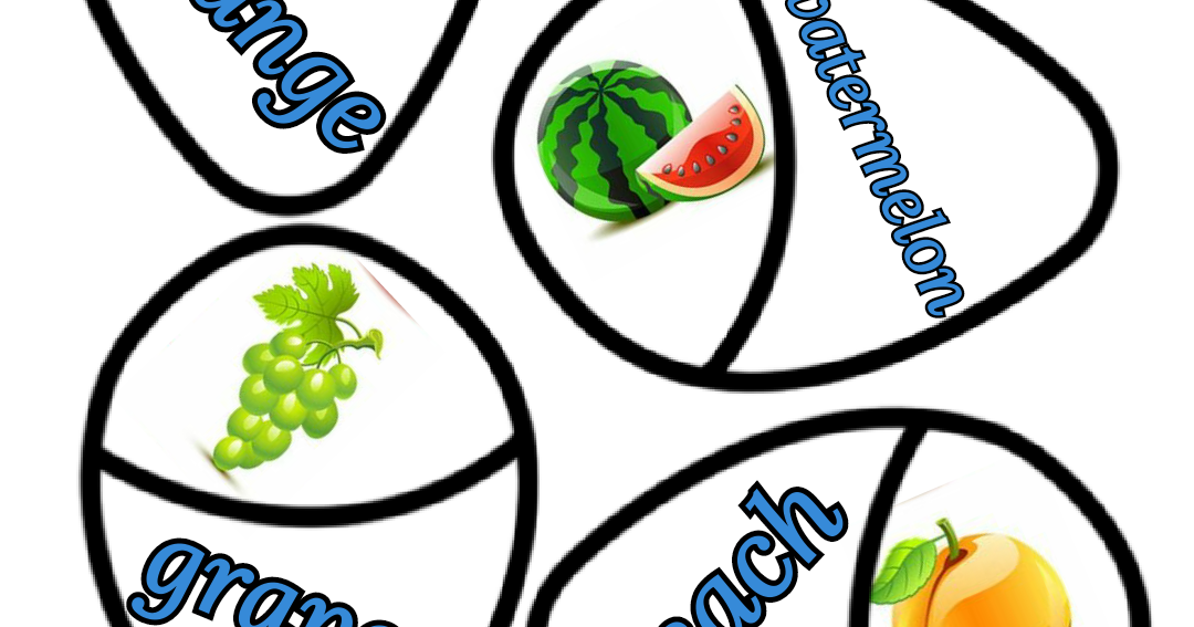 Vocabulary activity ( food cut and paste puzzle)