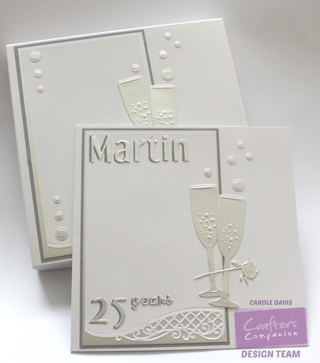 Papercraft by Carole!: Silver Anniversary!!