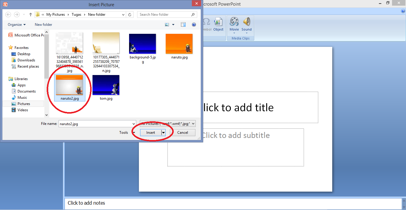 Cara Ganti Background PowerPoint Dengan Foto Sendiri ~ Andromeda Cyber