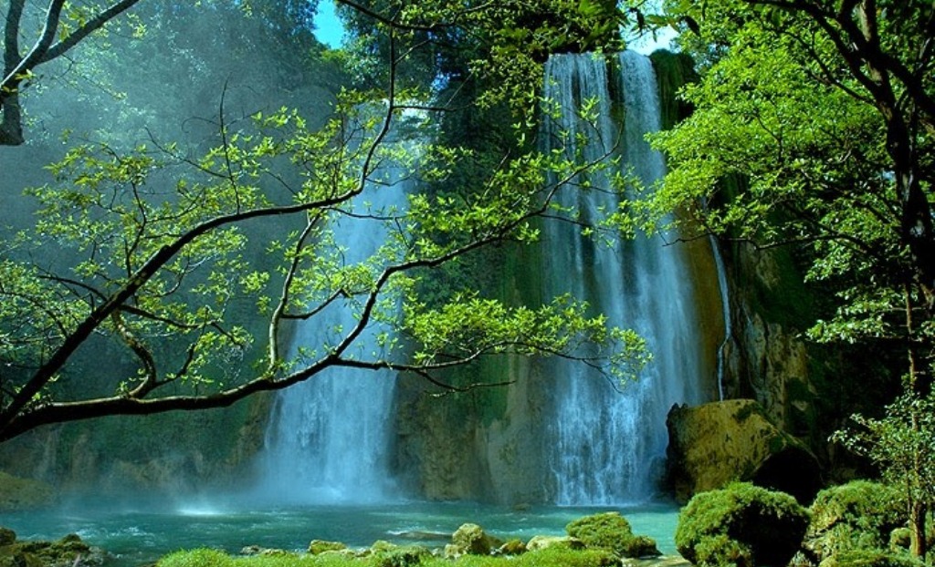 The Beauty of Various Twin Waterfalls in Central Java