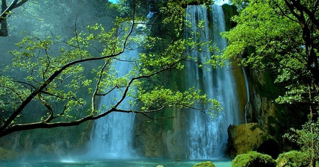 The Beauty of Various Twin Waterfalls in Central Java