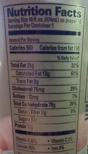 On Second Scoop: Ice Cream Reviews: F'real Cotton Candy Milkshake