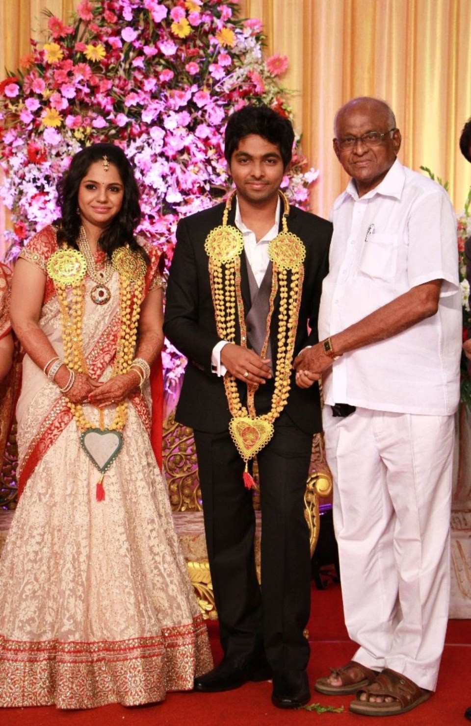 Fairytale wedding of music director GV Prakash and Saindhavi | Indian ...