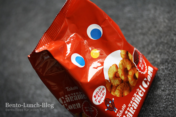 Bento Lunch Blog: Tohato Caramel Corn - Almond
